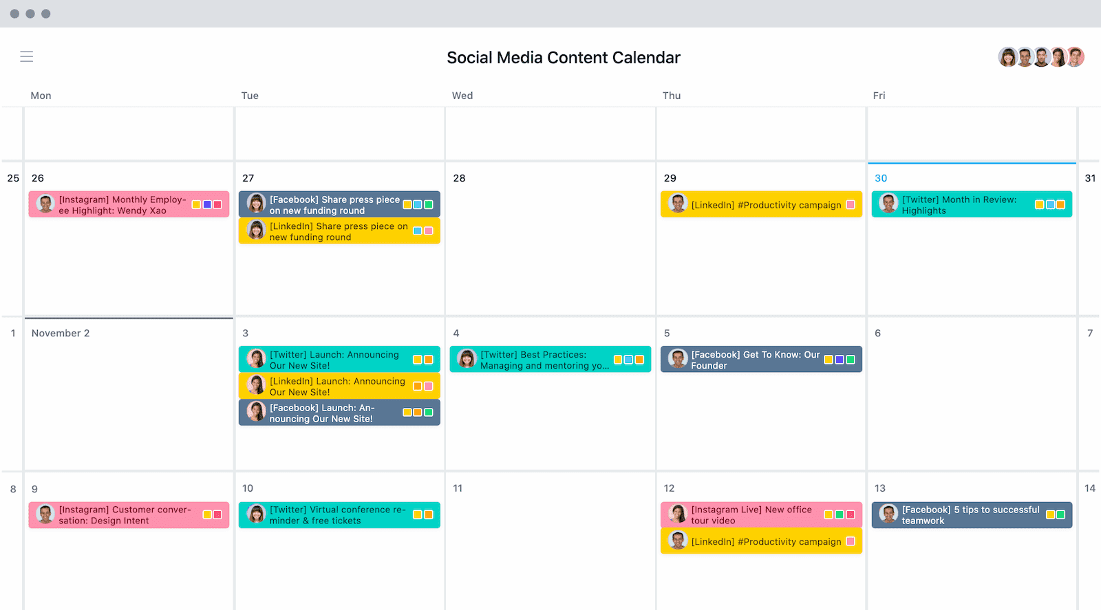 How To Create A Social Media Calendar Free Template Vrogue
