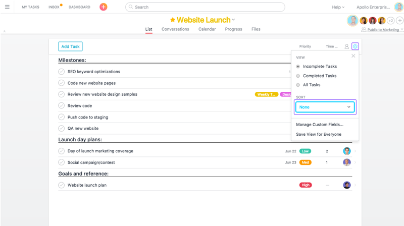 How To Use Custom Fields In Asana Product Guide · Asana