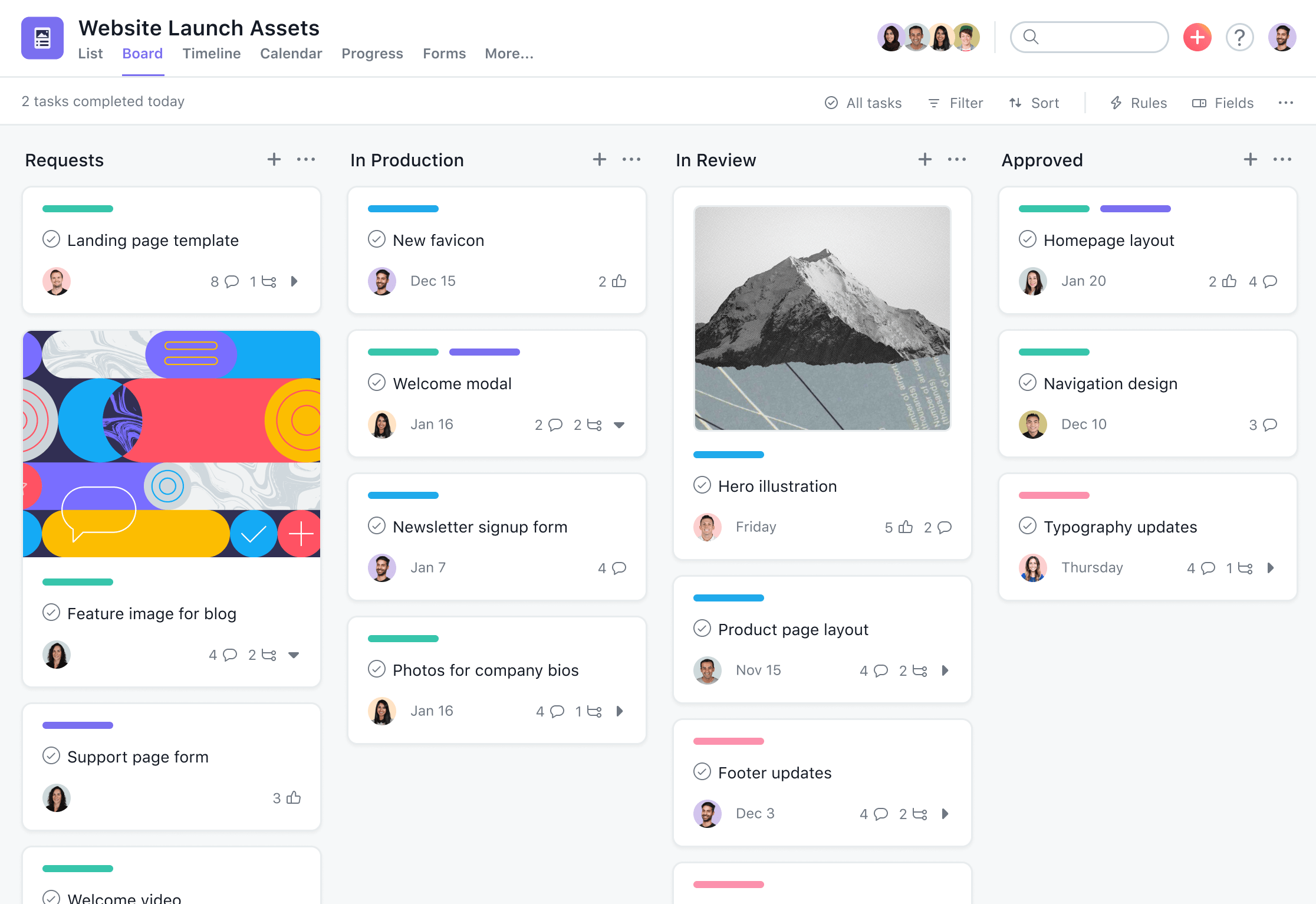 Asana s Work Tracking Project Management Features Asana