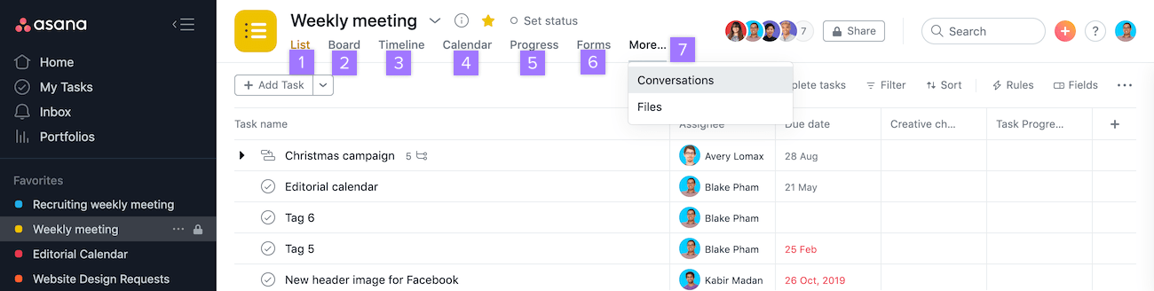 How to navigate Asana | Product guide · Asana