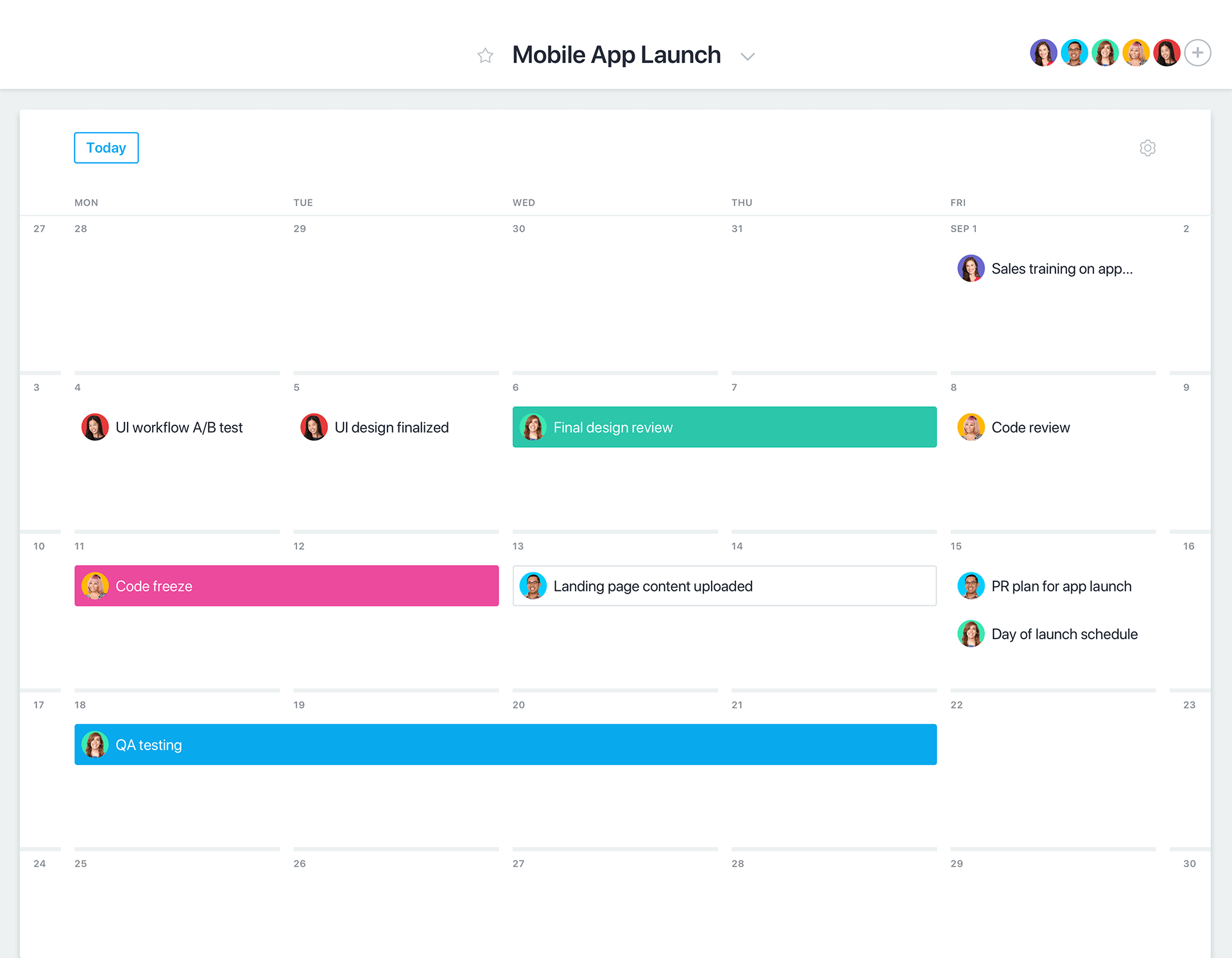 Erstellen Sie ein Online-Kanban-Board zur Verwaltung von Projekten · Asana